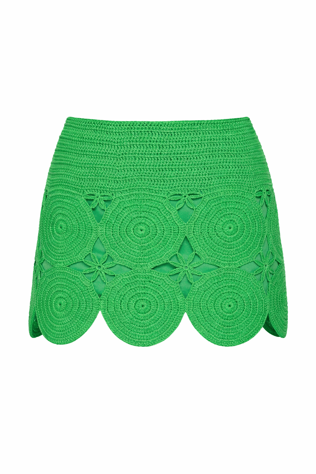 SIMONMILLER Beep Beep Mini Skirt in Grass Green – Chayse Clothing